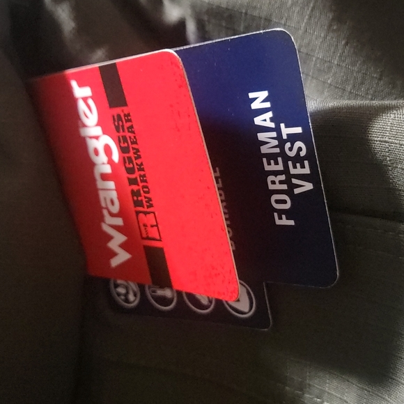 Wrangler | Jackets & Coats | Wrangler Riggs Workwear Mens Foreman Vest ...